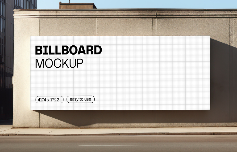Urban Commercial Billboard Mockup / #665