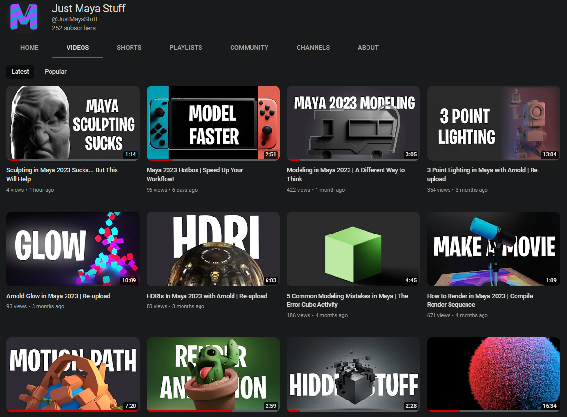 Maya Channel - Al Howell