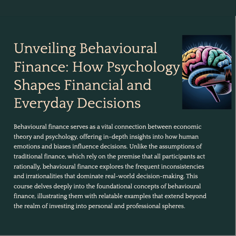 Unveiling Behavioral Finance: Master How Psychology Drives Financial ...