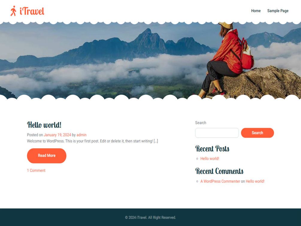 iTravel Starter Theme