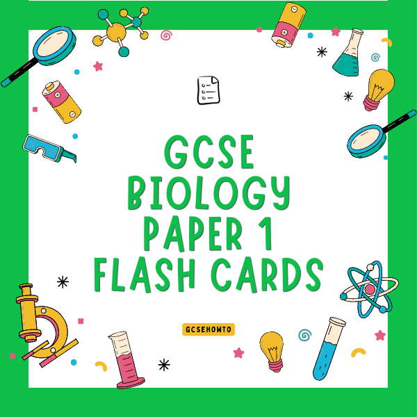 GCSE Science Bundle (Grade 9 Notes & Flashcards - Biology, Chemistry ...
