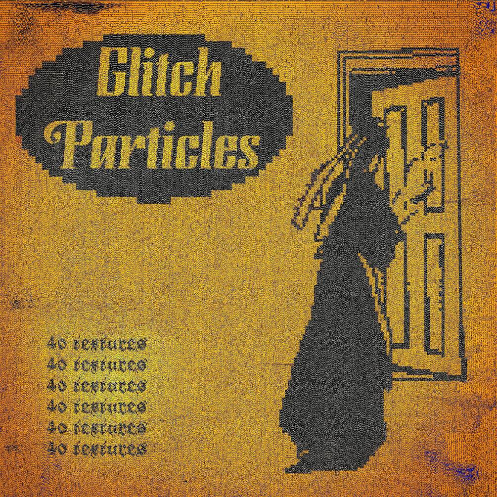 40 Glitchy Dust Particles - FREE SAMPLES
