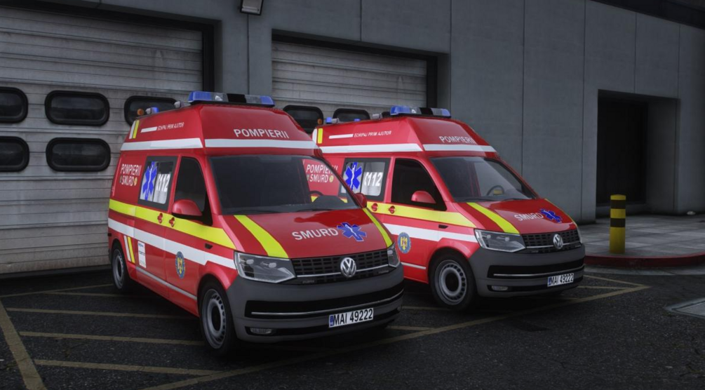 Volkswagen Transporter T6 Smurd [ELS]