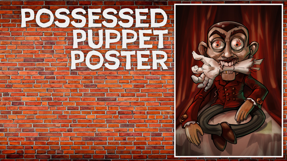 Possessed Puppet Poster