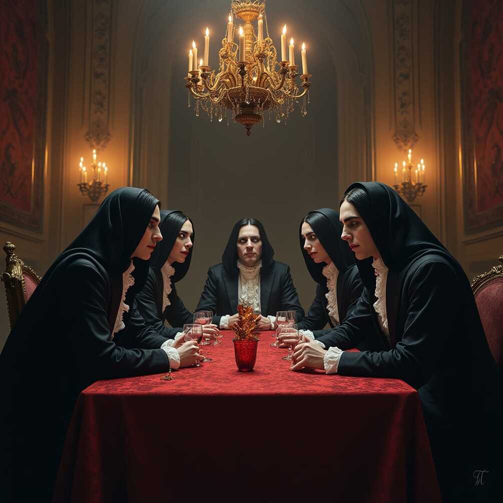 Dark Vampires collections of art signed art