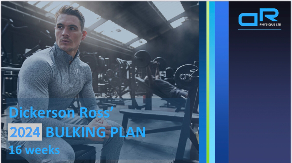 16 Week Bulking Plan 🔥