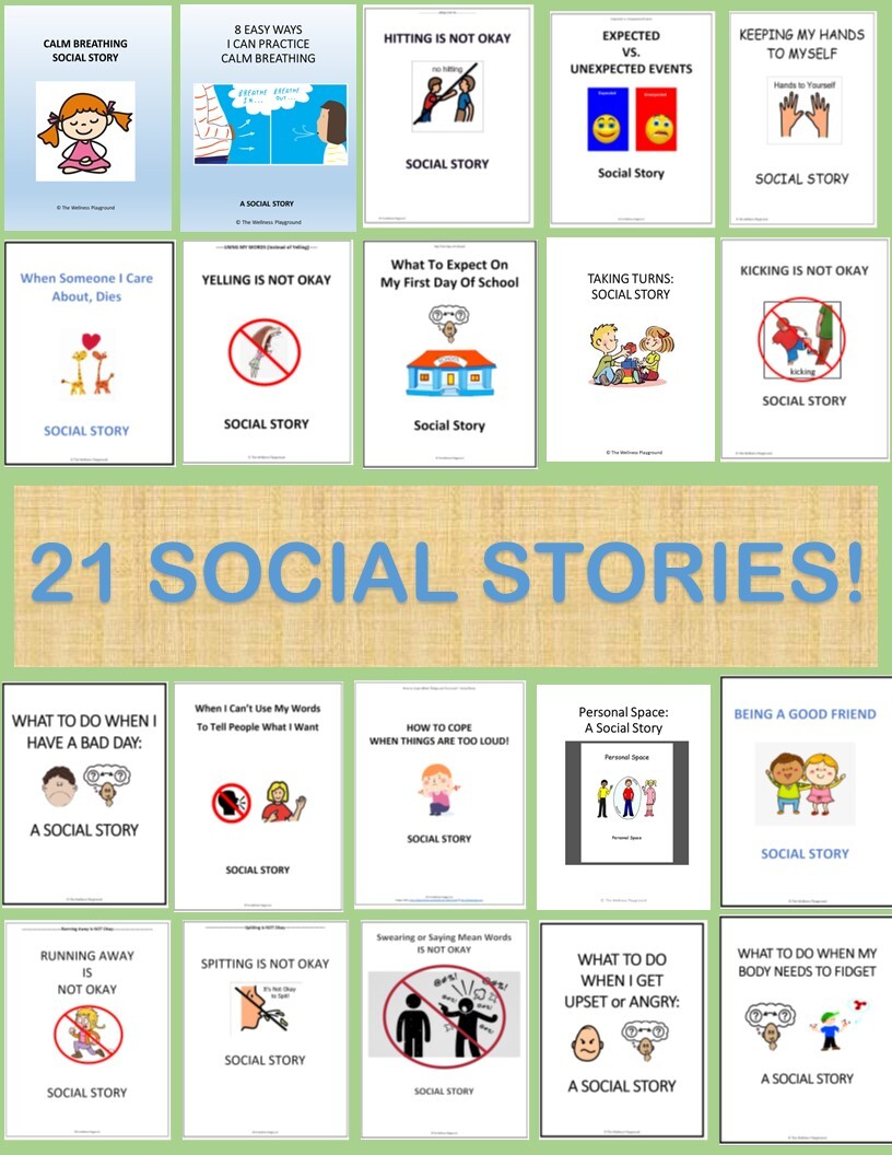 21 Social Stories: Classroom Bundle