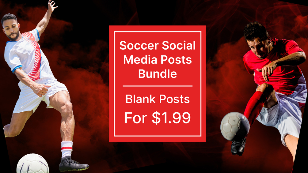 Sports Social media posts templates bundle