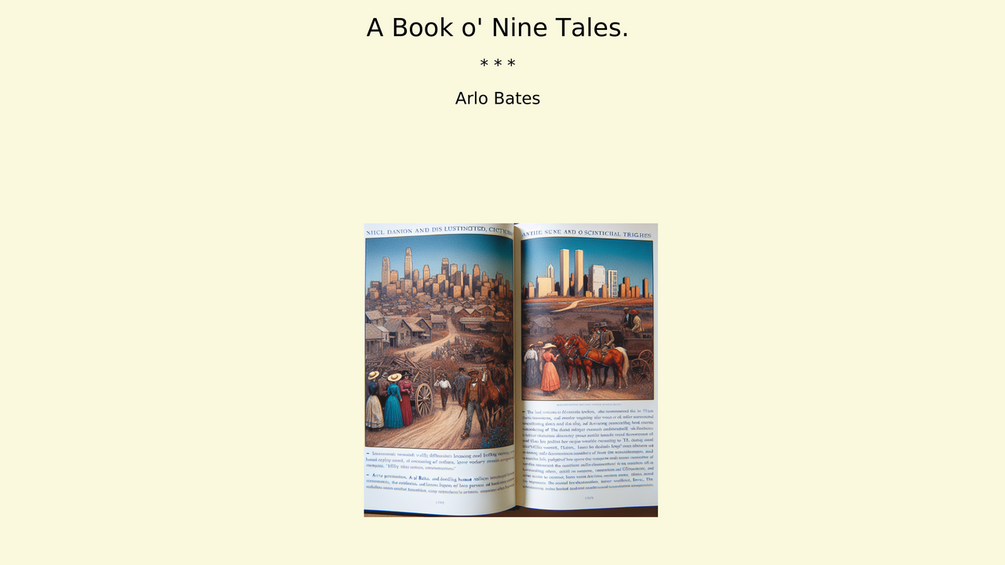 A Book o' Nine Tales.