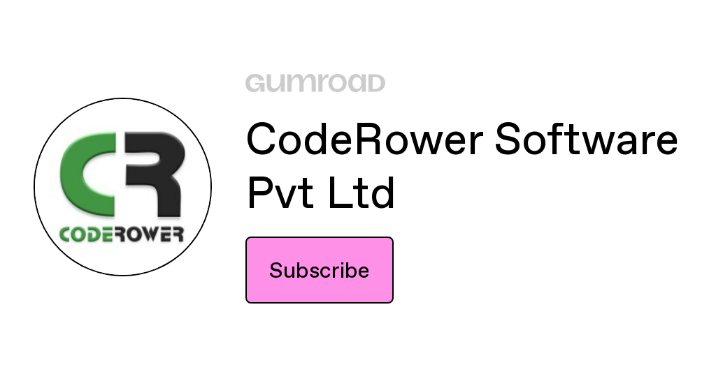 CodeRower Software Pvt Ltd