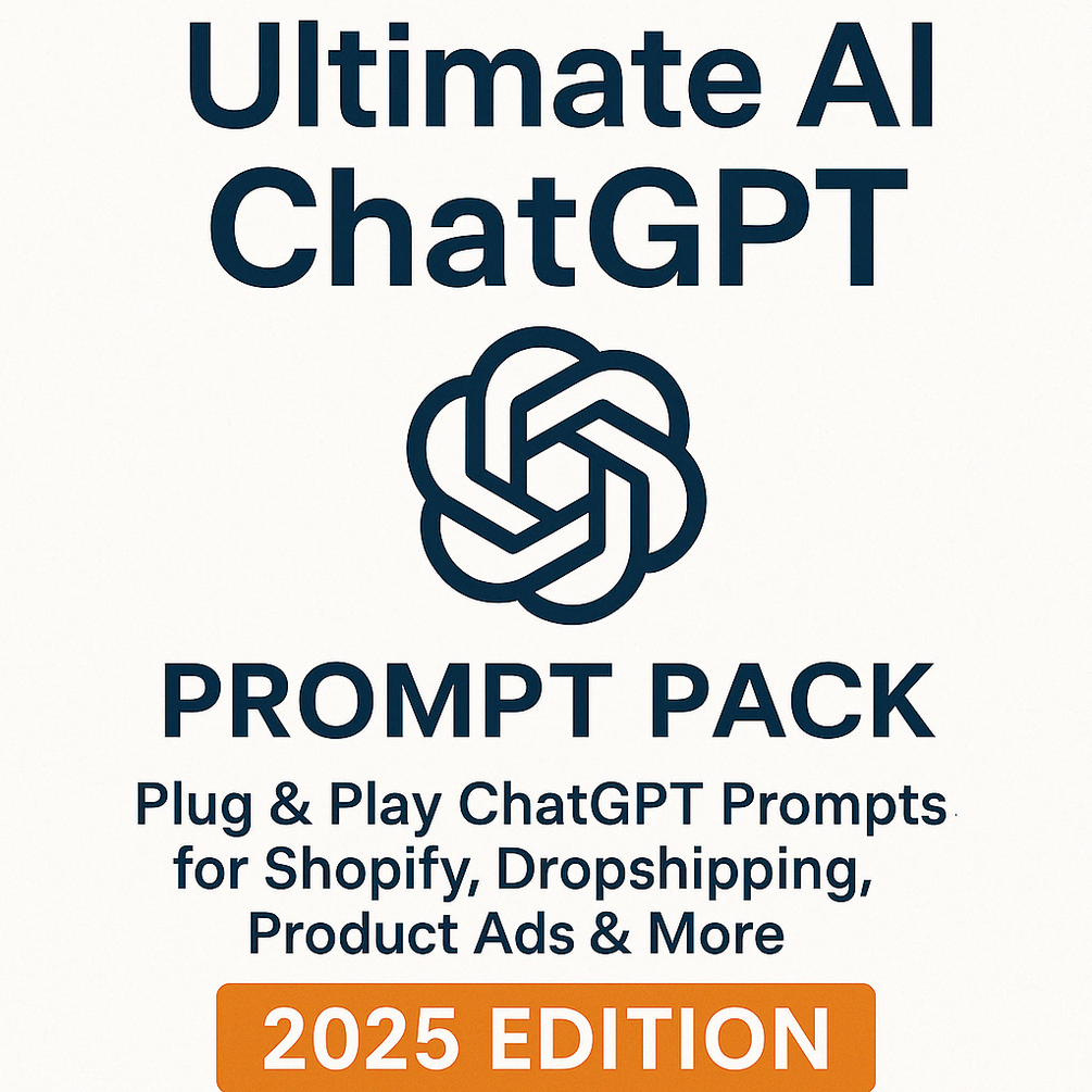 Ultimate AI Prompt Pack for eCommerce Marketing (2025 Edition)