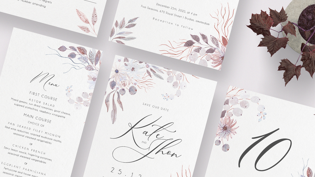 Wedding Invitation Suite