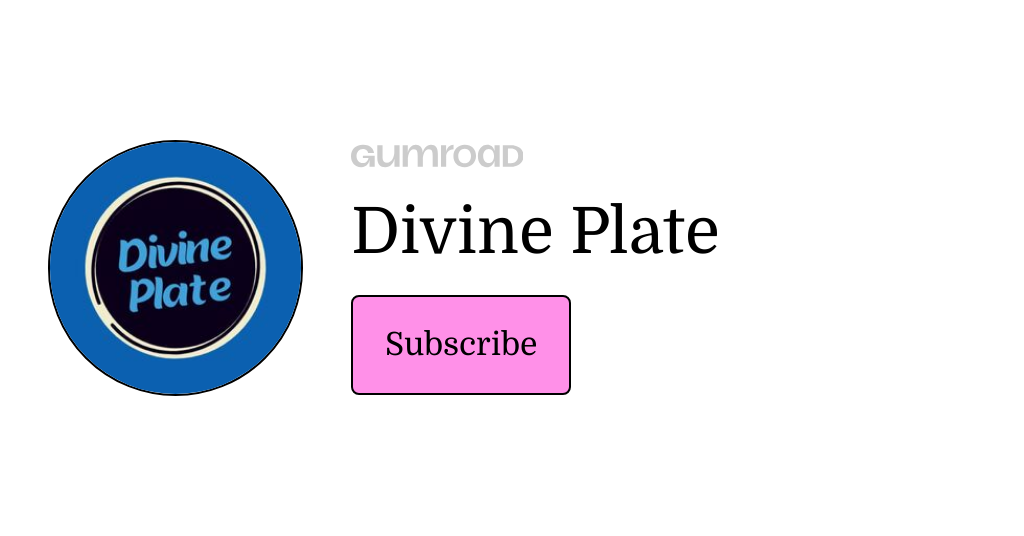 Divine Plate