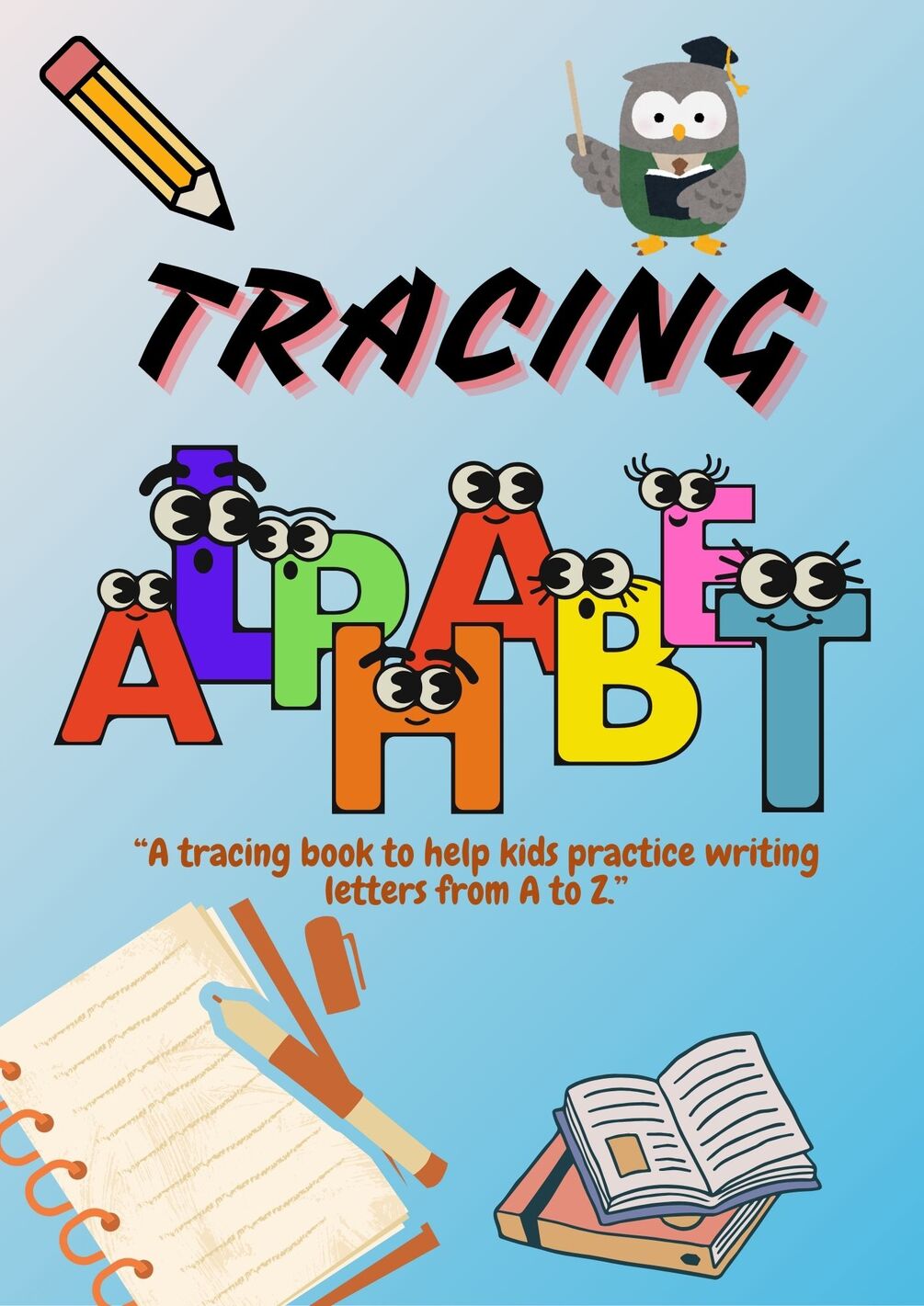 Tracing Alphabet from A to Z