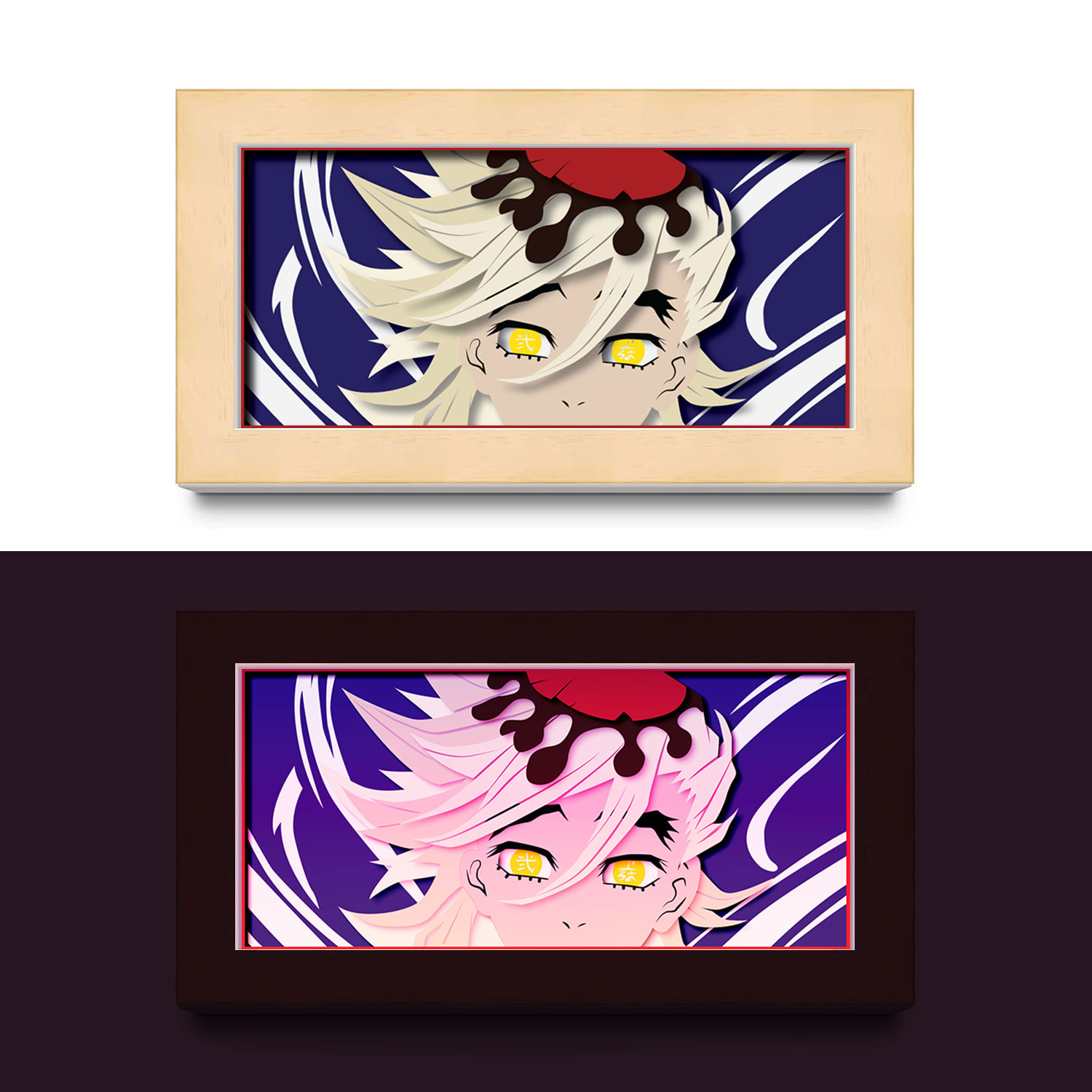 Douma - Demon Slayer anime lightbox template