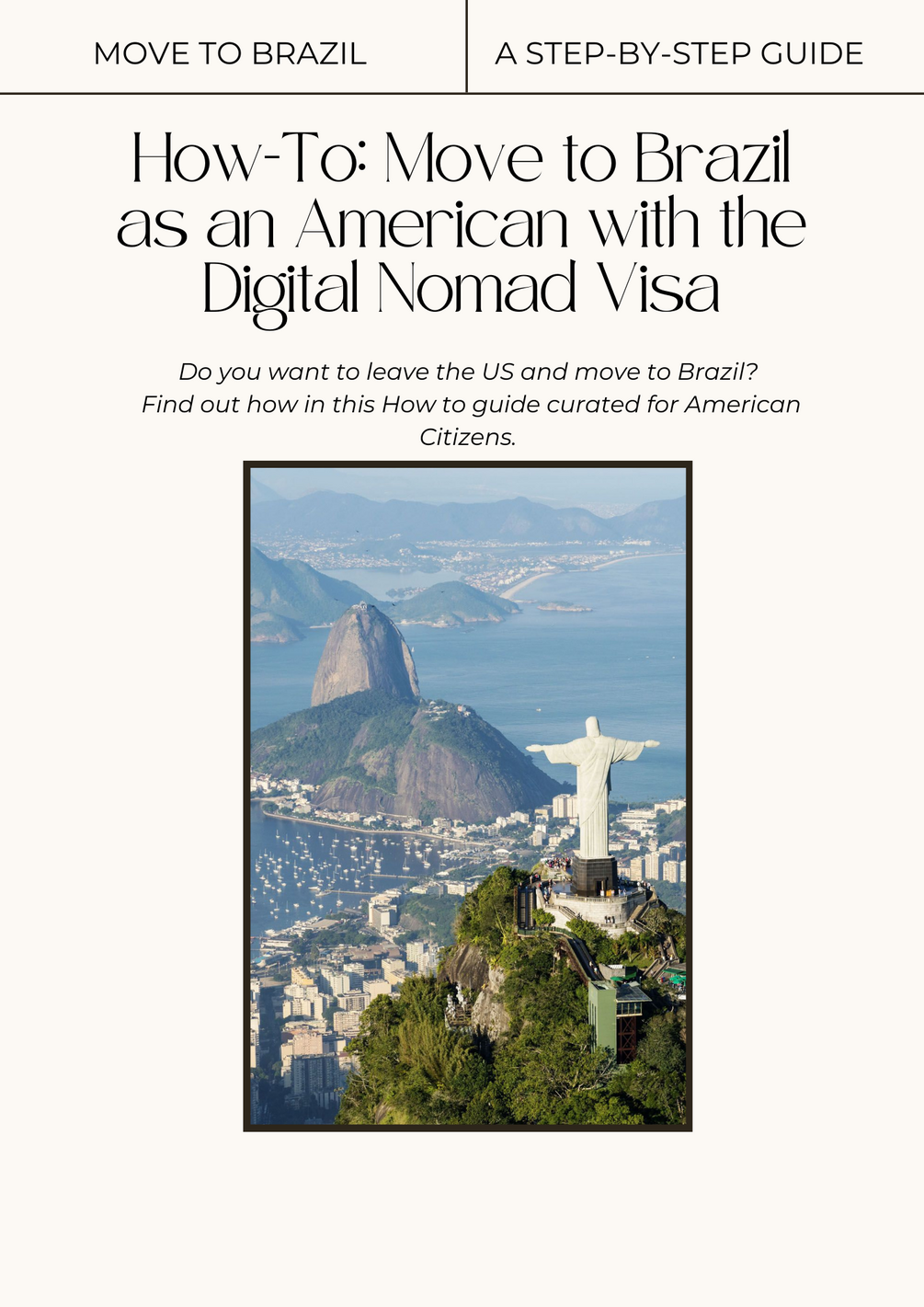 How To Move to Brazil Ebook Guide