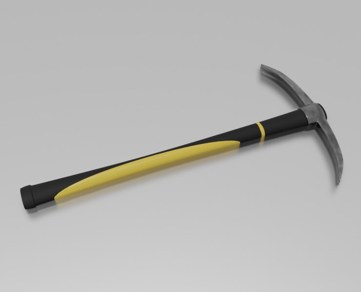 Pick Axe 3D Model