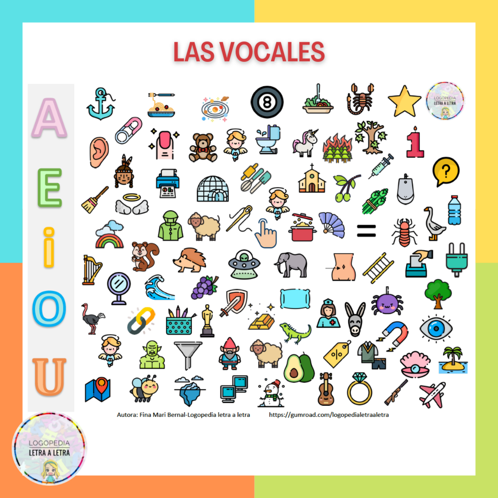 Vocales. Conciencia fonológica