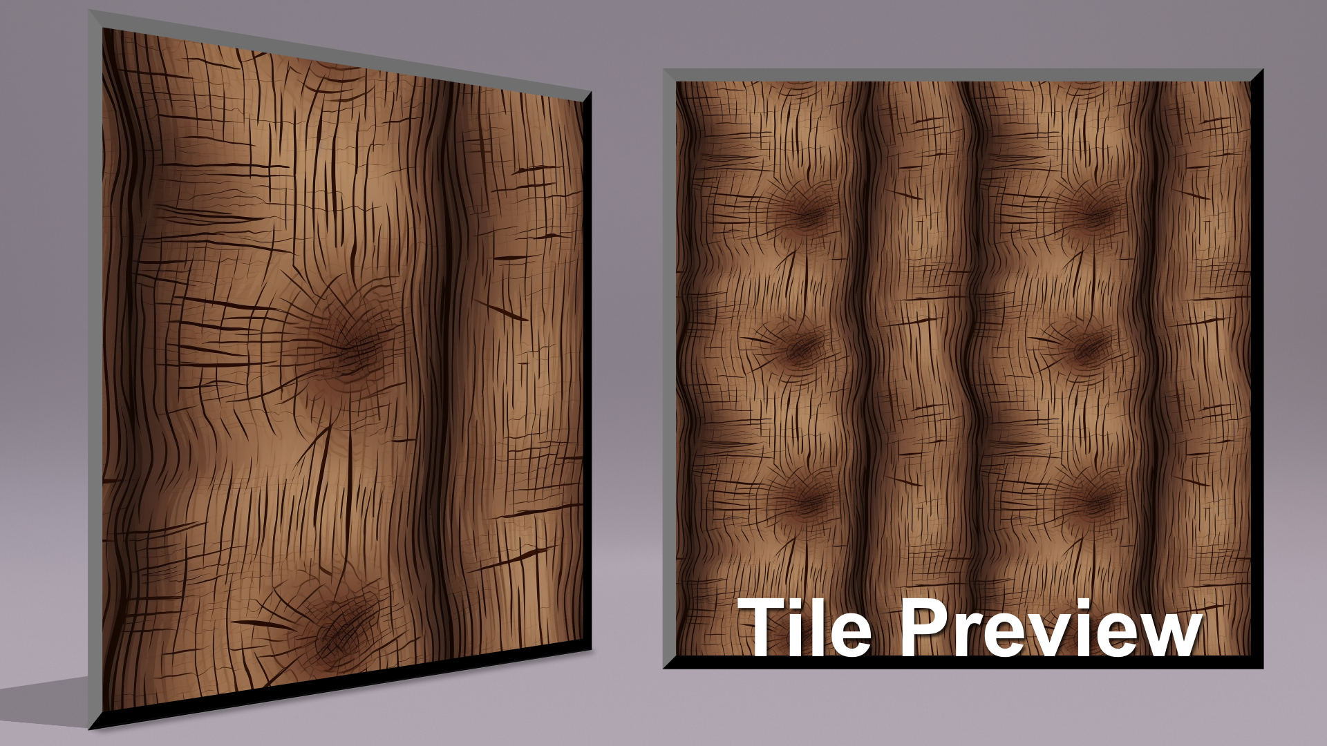 Cartoon Wood Textures Pack 02 - 10x PNG