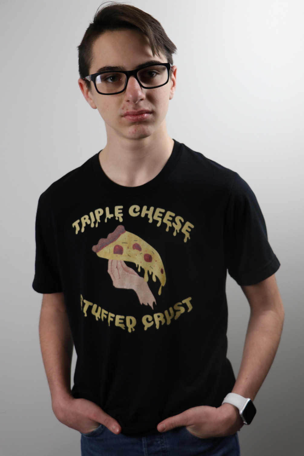 Triple Cheese Stuffed Crust T-Shirt