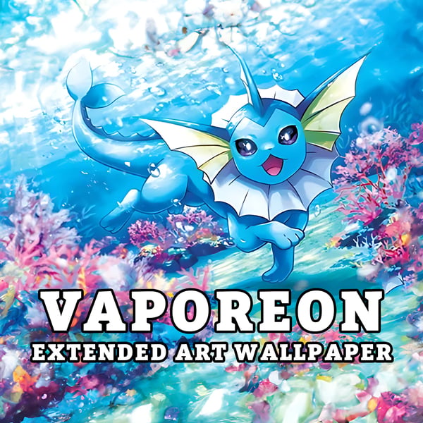 Eeveelutions Extended Pokémon Artwork Wallpaper Bundle