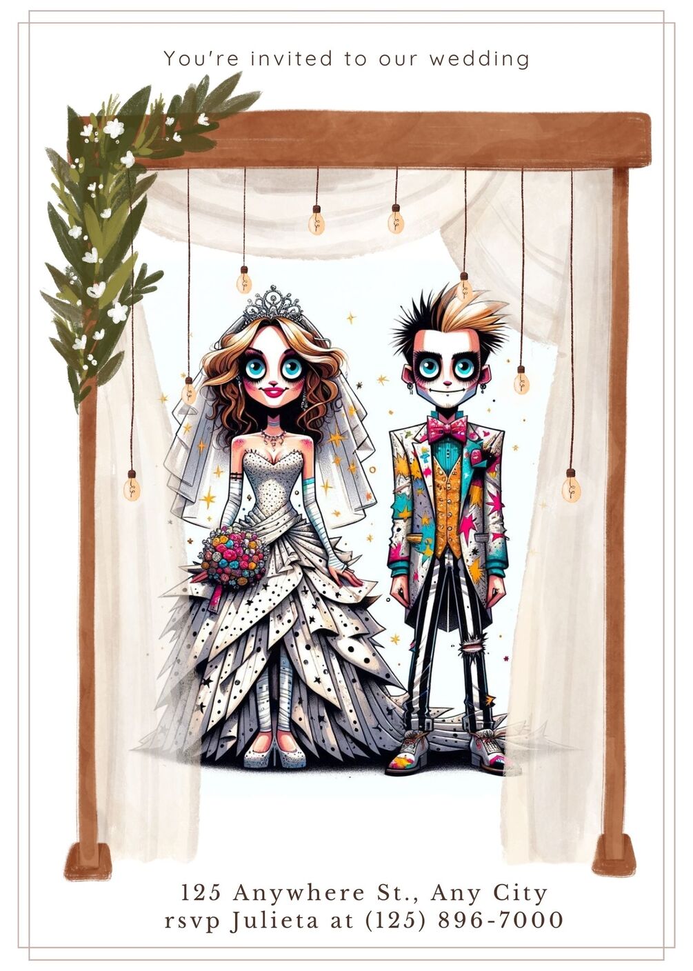 Crazy Wedding Invitation