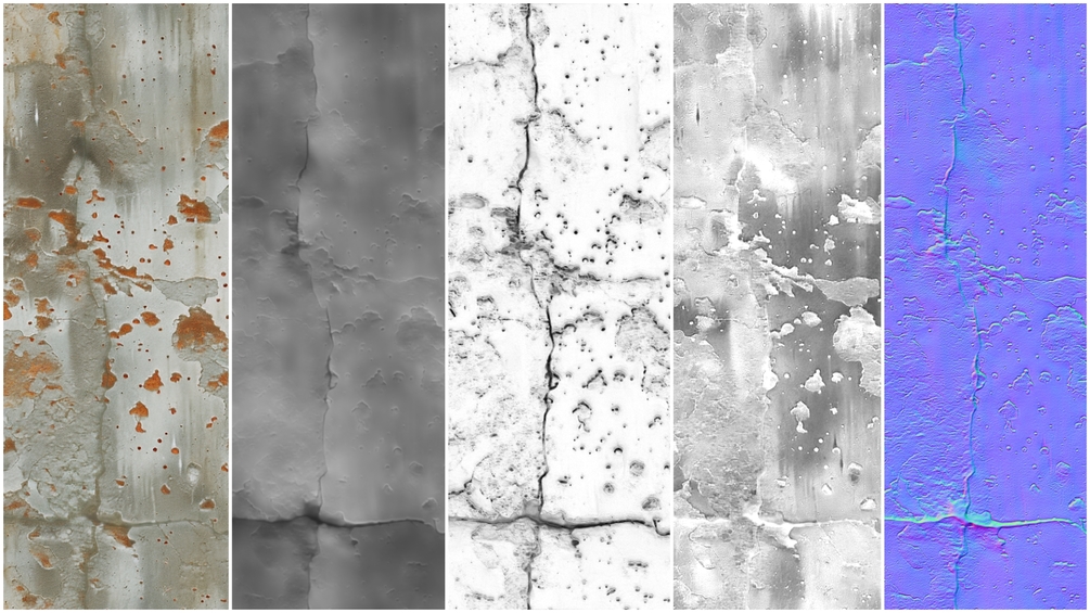 10 Rusty Sheet VOL.02| 4K Seamless PNG PBR Textures