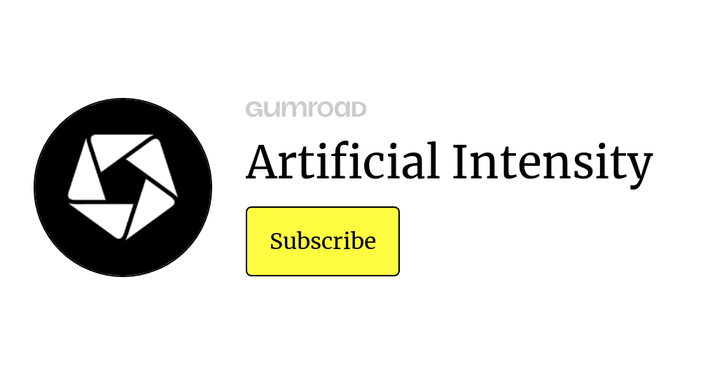 Artificial Intensity