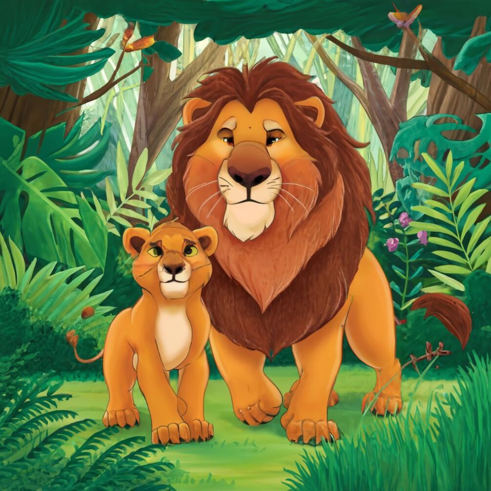 lion named Leo-story book for kids -PDF