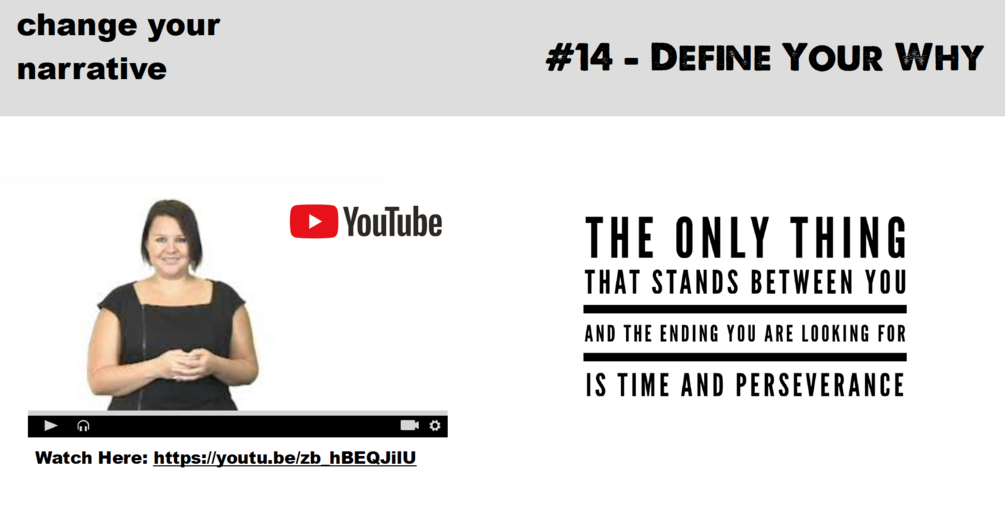 #14 - Define Your Why - Video Worksheet