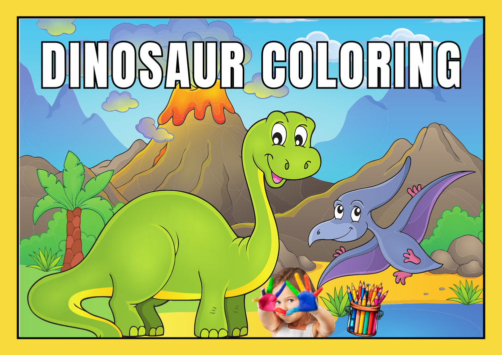 Dinosaurs Coloring Book