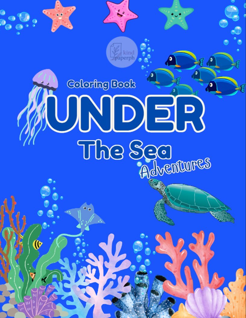 Under the Sea Adventures Coloring Book