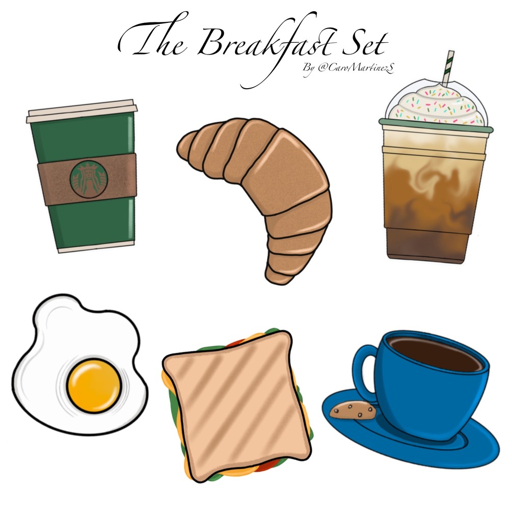 Breakfast Stickers