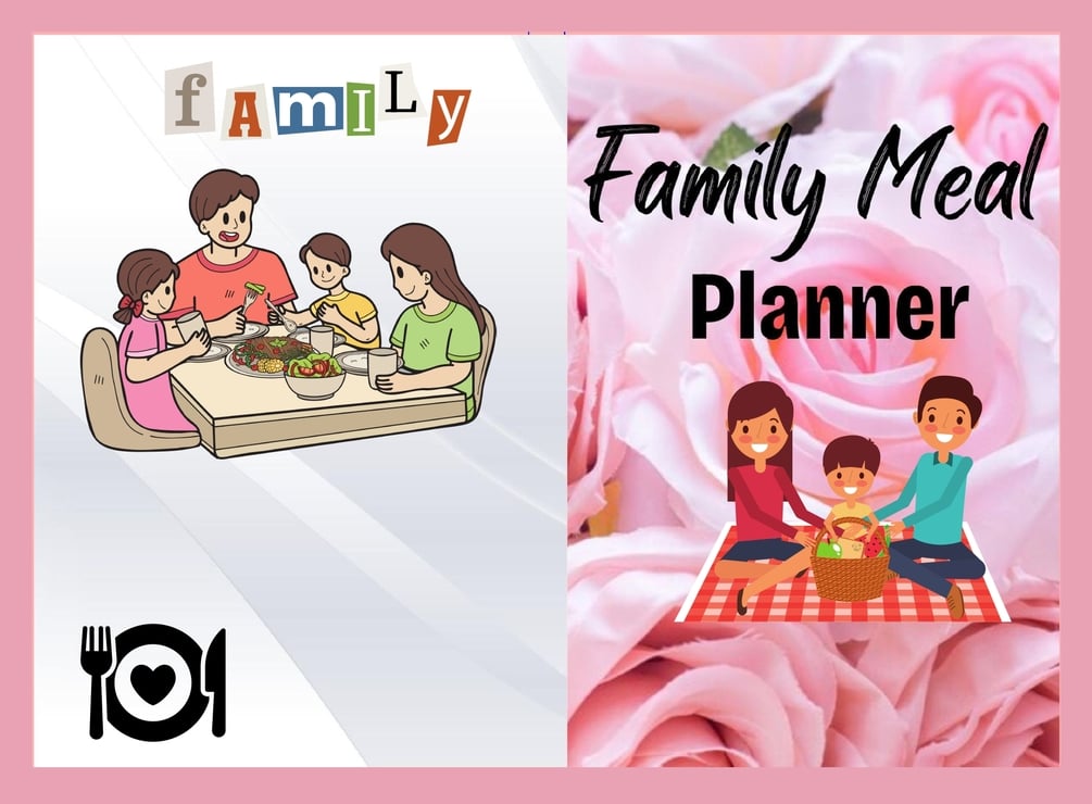 Ultimate Family Meal Planner: Your Guide to Breakfast, Lunch, Dinner ...