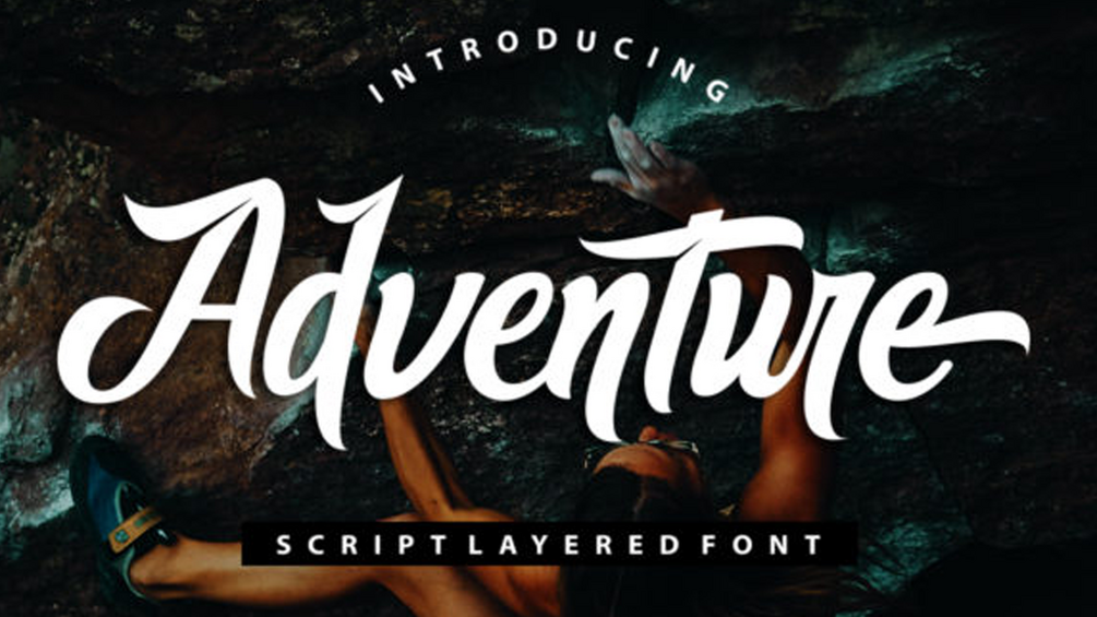 Adventure Font – Bold and Rugged Typography for Explorers!