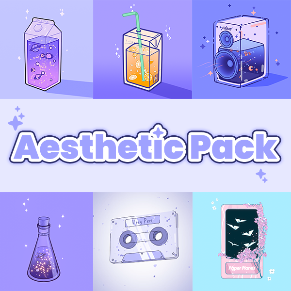 Aesthetic Pack | Unlock the secrets of my artworks - Levi Magony