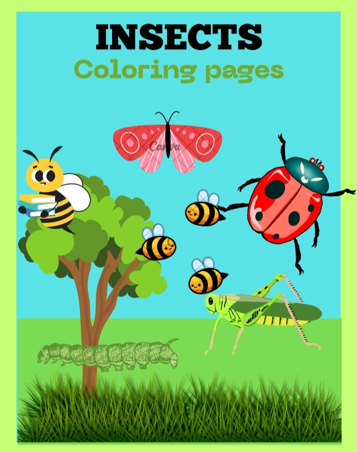 "Insects Coloring Pages for Kids: Fun & Educational Bug-Themed Activities"