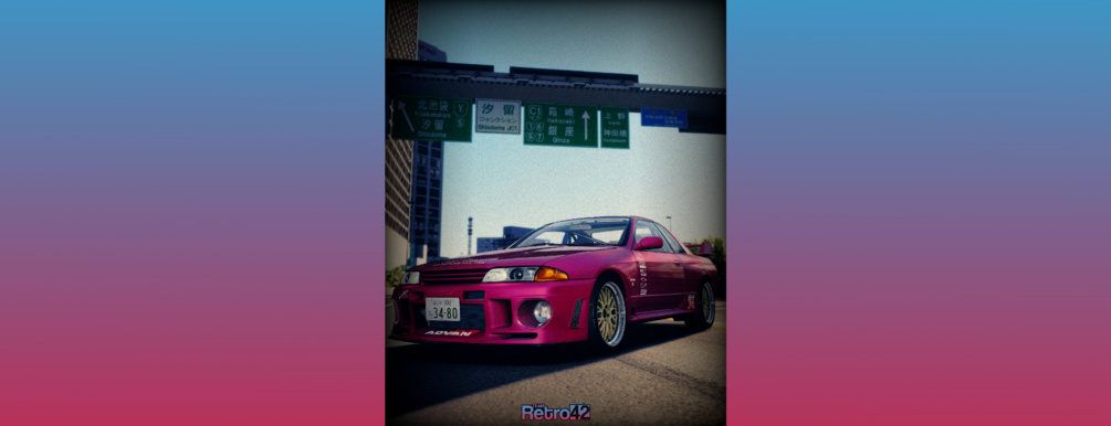 "C1 Princess" Skyline R32 GT-R @ C1 Loop