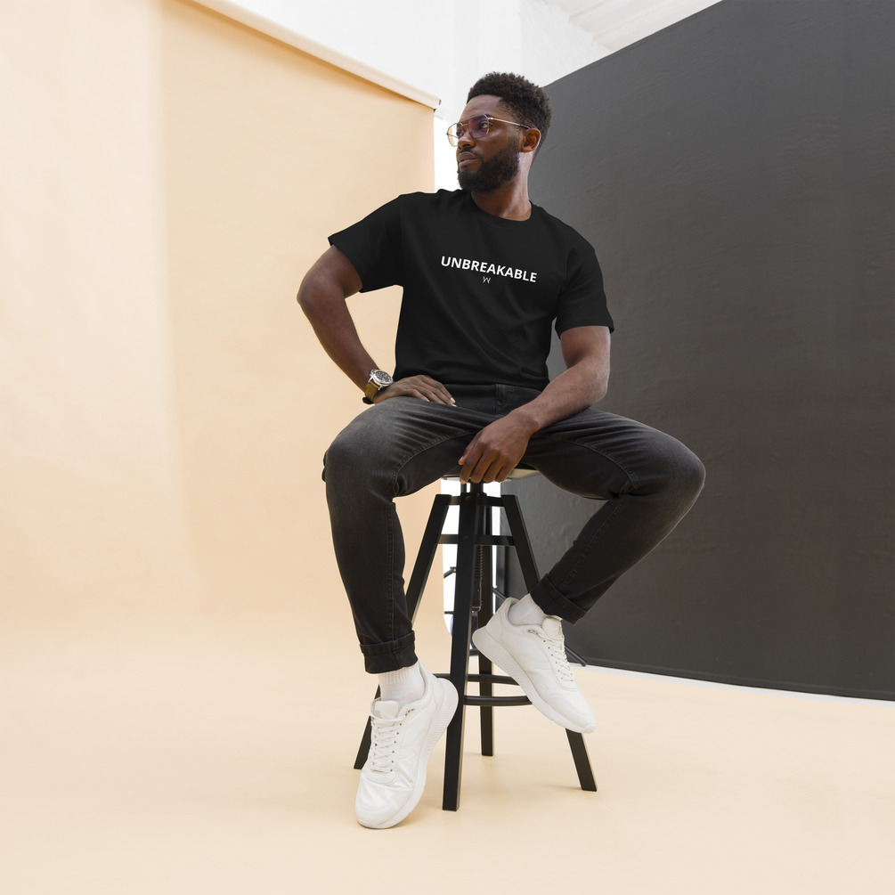 UNBREAKABLE T-shirt for Winners BLACK