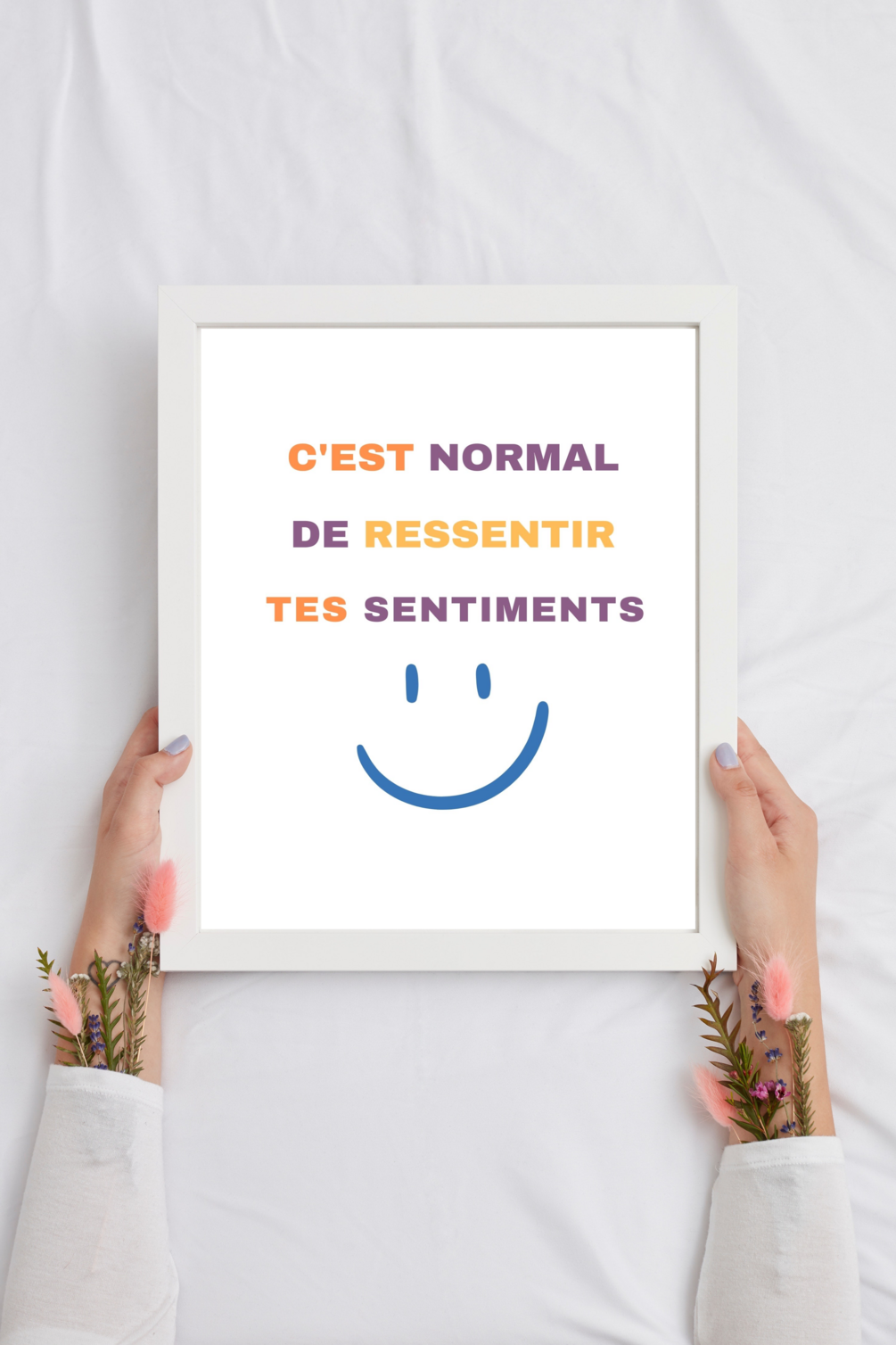 Accueillir ses Émotions – Affiche Thérapeutique pour la Régulation ...