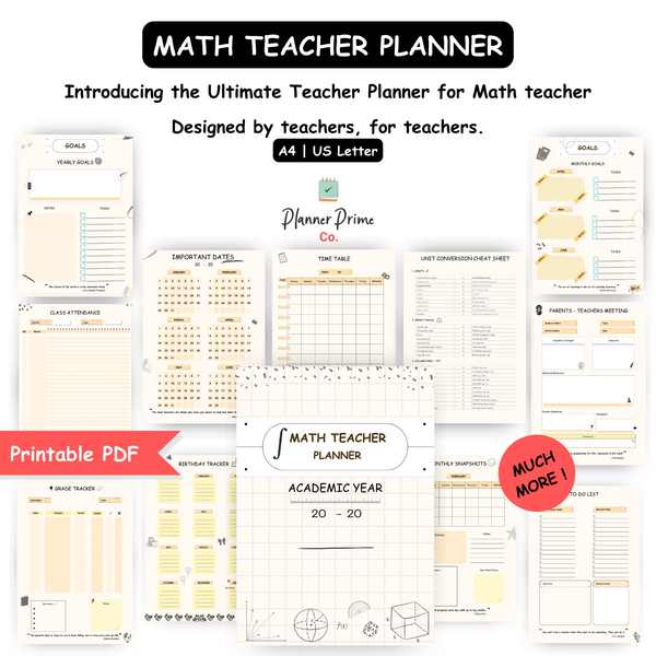 Ultimate Teacher Planner Bundle