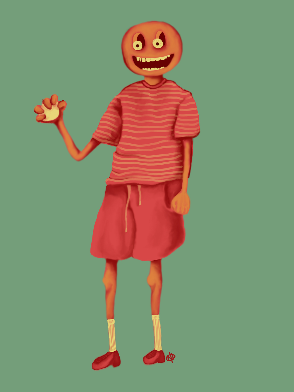 Character designs of strange yet normal children