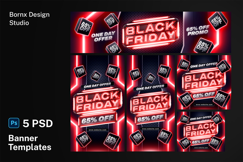 Black Friday Banner Templates