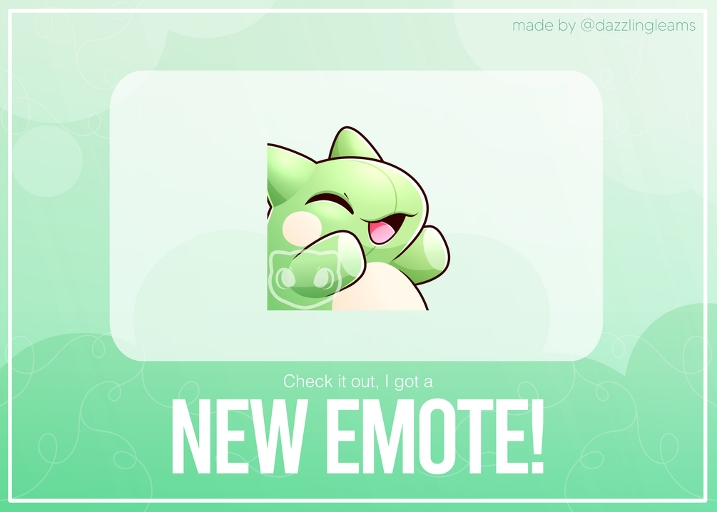 Green Plush Emote
