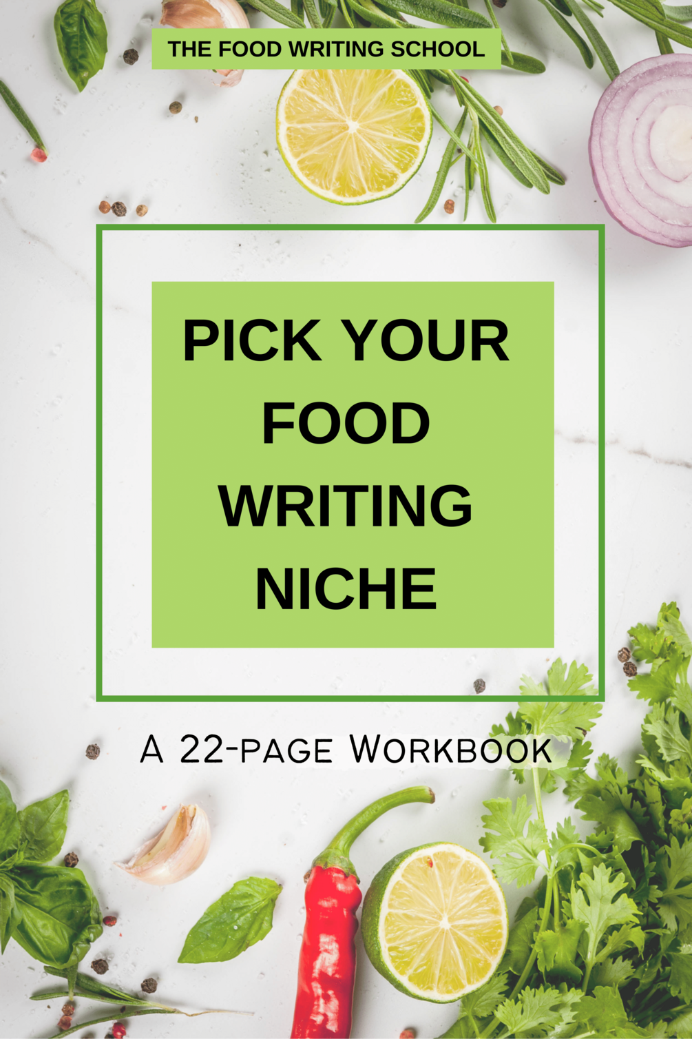 PICK YOUR FOOD WRITING NICHE