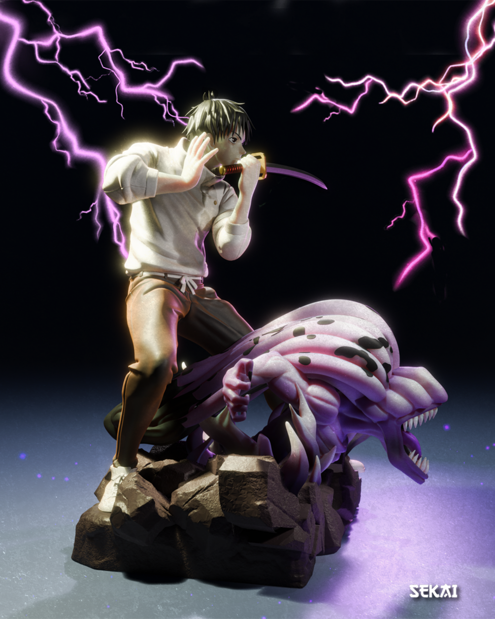 Yuta Sculpture and Bust - Sekai 3D Models - Tested and Ready for 3D ...