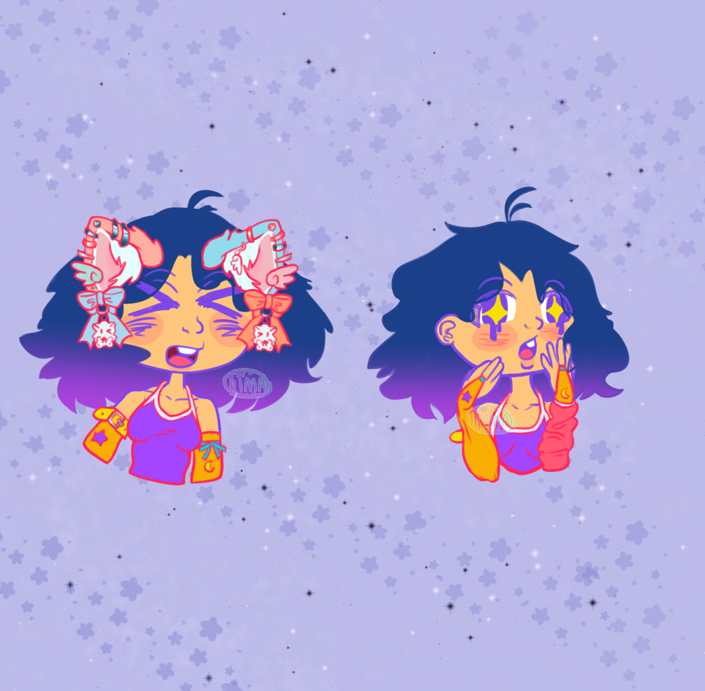 Cute Cat Giveaway Emotes of Kari