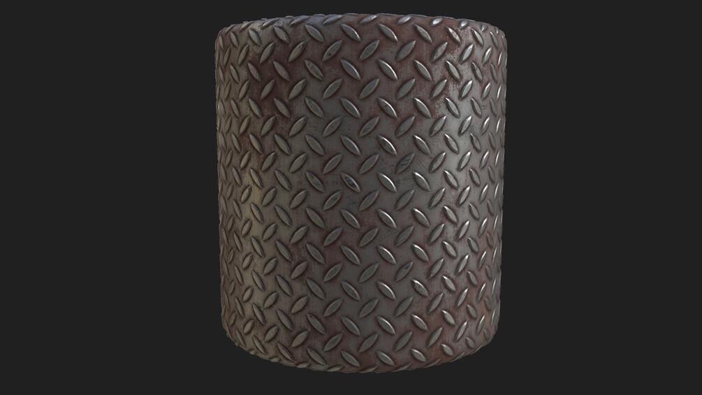 Rusty Metal Texture 4K maps