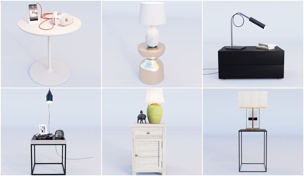 D5lib Bedside tables Vol 04