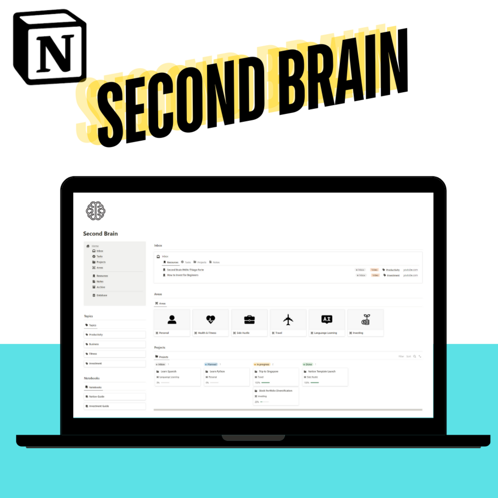 Second Brain Notion Template